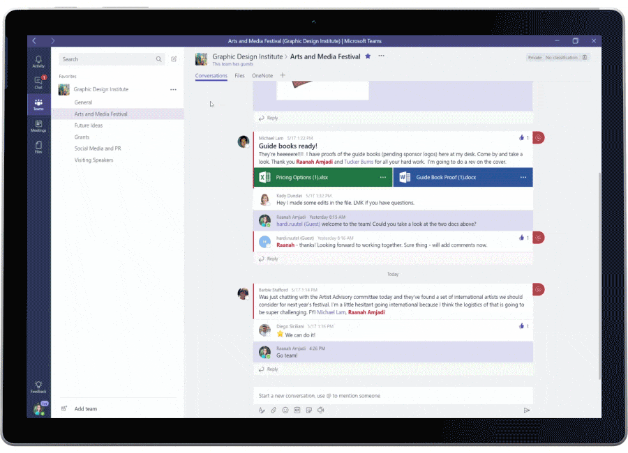 Microsoft Teams : les collaborateurs externes - Openhost